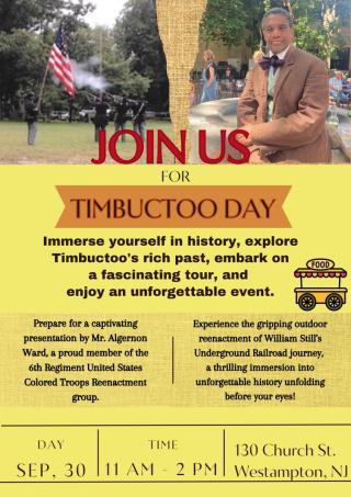 Timbuctoo Day | Westampton NJ